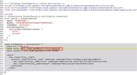 Algolia Search Not Working Js Error · Issue 1989 · Mmistakesminimal