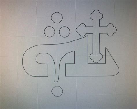 Assyrian Car Decal Laptop Decal Assyrian Cross Holy Trinity Yahweh