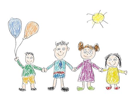 Kinder Zeichnung Vektoren Und Illustrationen Zum Kostenlosen Download Freepik