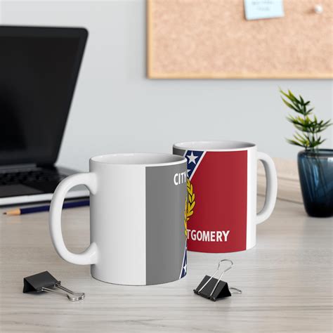 11 Oz Montgomery Alabama City Flag Coffee Mug Etsy