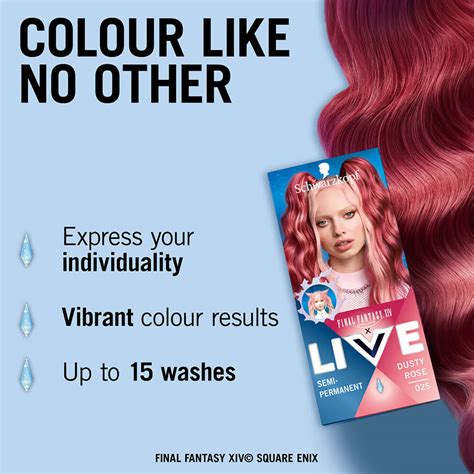 025 Dusty Rose Hair Dye By Live