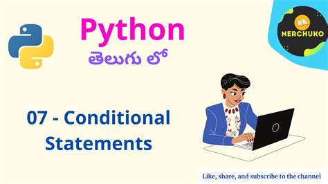 07 If Statements In Python Python Coding In Telugu Python