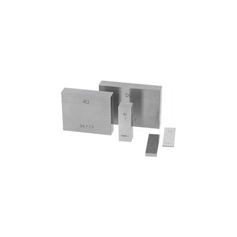 Holex Steel Gage Block Tolerance Class 1 Size 85 Mm 481050 85 Zoro