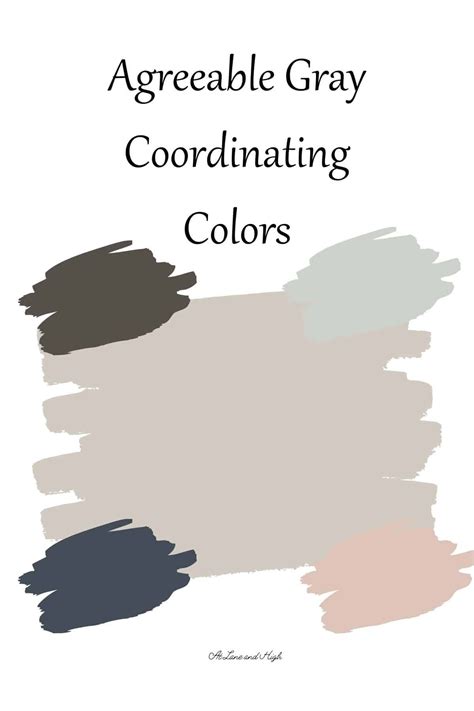 Agreeable Gray Coordinating Colors Artofit