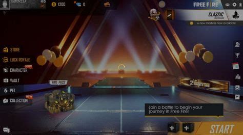 Free Fire Lobby Background