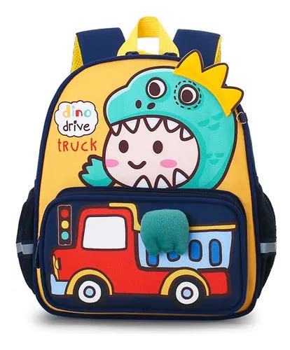 Bonita Mochila Preescolar De Dibujos Animados Para Niños De Gran