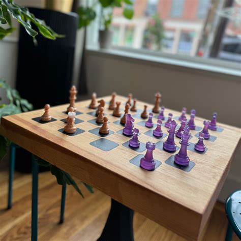 Custom Chess Tables Handcrafted For Chess Enthusiasts