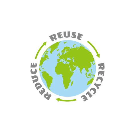 3r Campaign Reduce Reuse Recycle Illustration Vector 34988822 Vector
