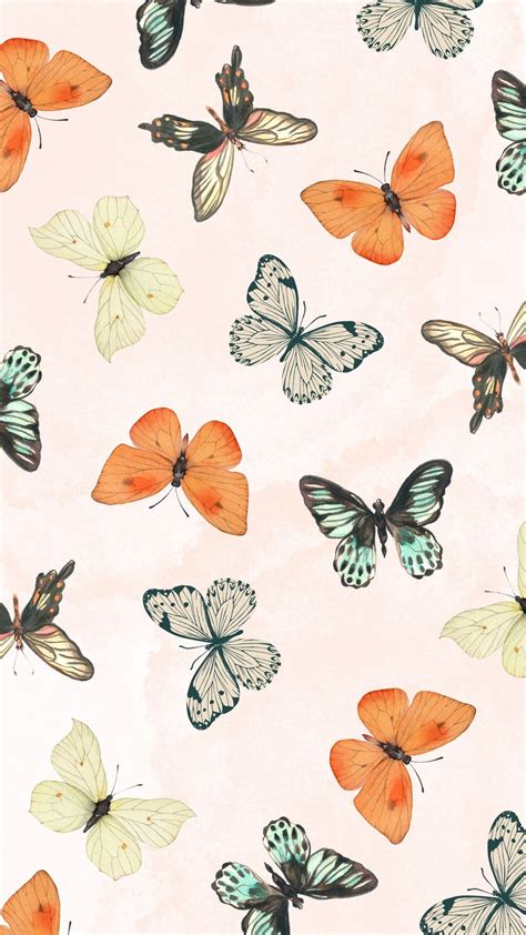 Butterfly Pattern Wallpaper