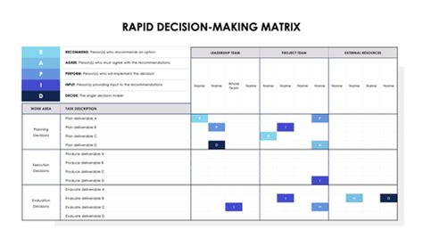 Bain S RAPID Decision Making Presentation In PowerPoint Google Slides