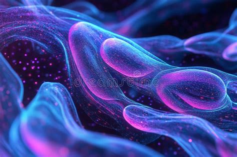 A Mesmerizing Visualization Of Futuristic Data Streams Flowing Through