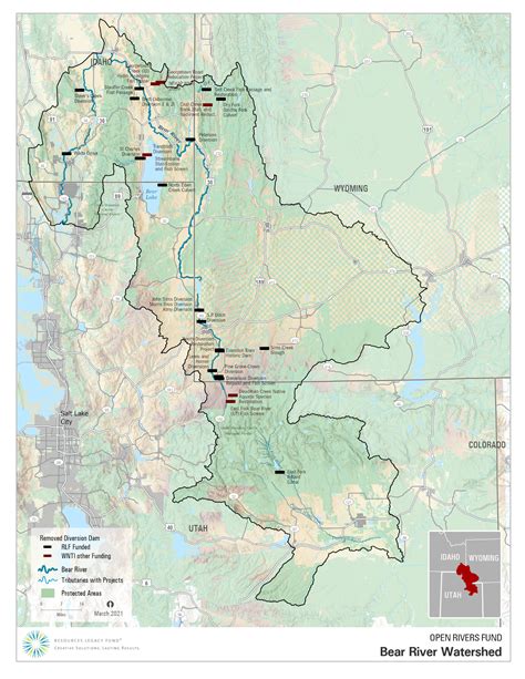 Map Of Bear River