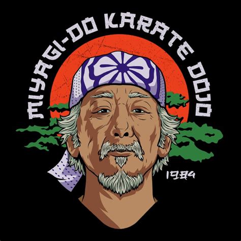 Camiseta Premium Unisex «miyagi Do Dojo Karate De Redwane Superfan Art