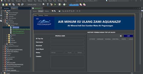 Aplikasi Desktop Dengan Apache Netbeans Yang Mencakup Visualisasi Grafik Koneksi Database