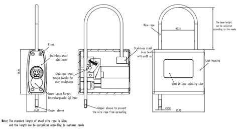 China Cable Padlock Manufacturer Evoxs