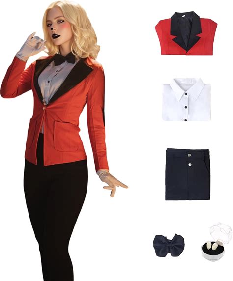 Shiki Anime Hazbim Hotel Charlie Morningstar Cosplay Costume Charlotte