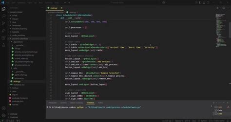 Python Cpuscheduling Visualization Programming Ganttchart