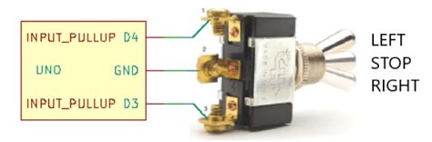 On Off On Switch And Stepper Motor General Electronics Arduino Forum