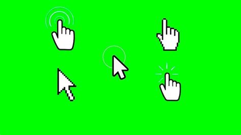 ФУТАЖ КУРСОР МИШКИ ТОП 5 ЗЕЛЕНИЙ ЕКРАН ДЛЯ МОНТАЖУ Mouse Cursor