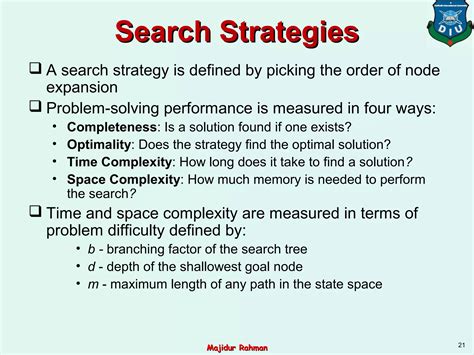 Ai Lecture 3 Solving Problems By Searching Ppt