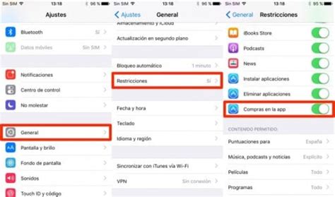 C Mo Desactivar Las Compras In App Purchase De Las Aplicaciones