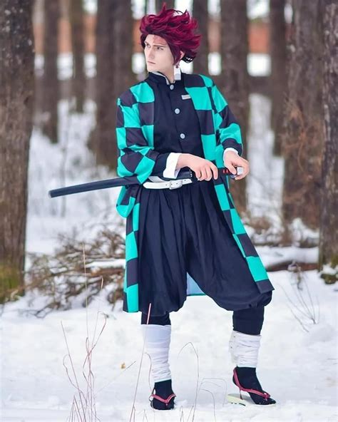 Buy Demon Nezuko Tanjiro Zenitsu Shinobu Mitsuri Slayer Cosplay Costume