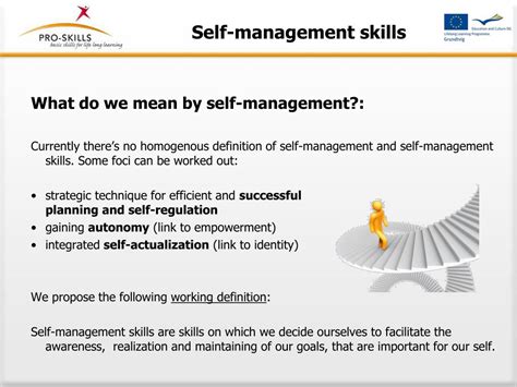 Ppt Self Management Skills Powerpoint Presentation Free Download