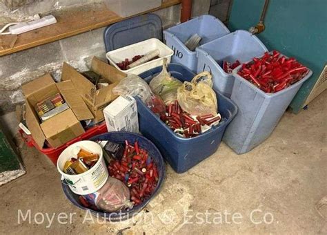 Large Group Of Empty Shotshells Moyer Auction And Estate Co Inc