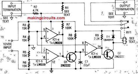 Amplifier Speaker Protection Circuit Diagram Circuit Diagram