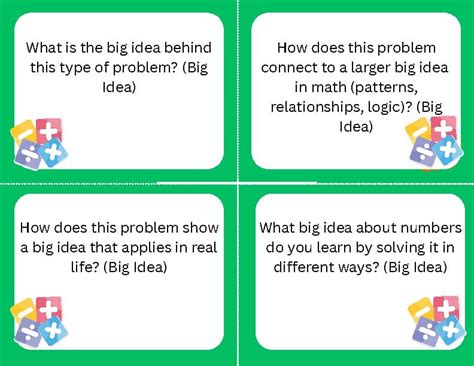 Depth And Complexity Task Cards Math Problem Solving Edition Tpt