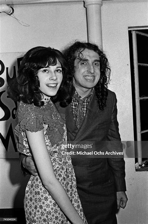 Tiny Tim Smiles For The Camera Backstage With His Wife Miss Vicki At