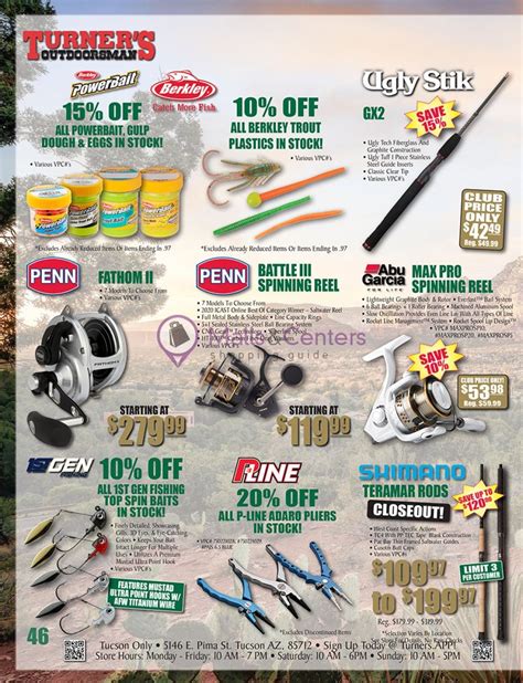 Turners Outdoorsman Weekly Ad Sales And Flyers Specials Mallscenters