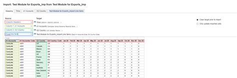 Column Headers Causing Invalid Date Error Anaplan Community