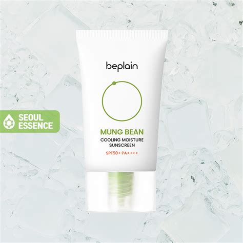 Beplain Mung Bean Cooling Moisture Sunscreen Spf50 Pa Quickly