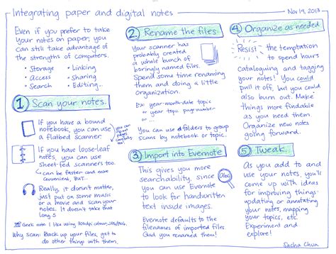 Making The Most Of Paper Notes Sacha Chua