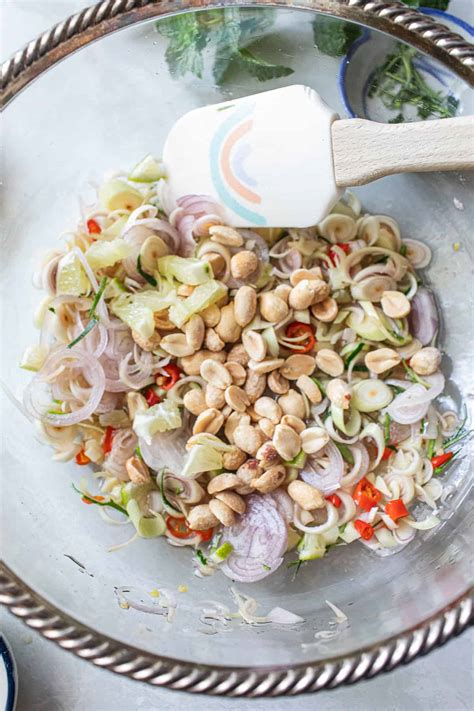 Thai Lemongrass Salad Yum Takrai Simply Suwanee