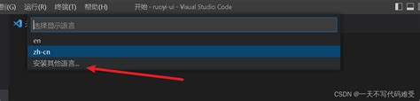 Vscode 如何换成中文vscode Ascii码转汉字 Csdn博客