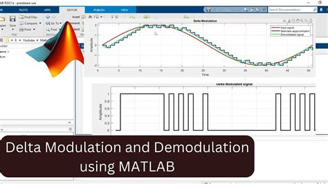 Matlab Code For Delta Modulation Delta Modulation And Demodulation