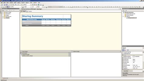 Ms Crm 2011 Sharing Summary Report Andrew Butenkos Blog