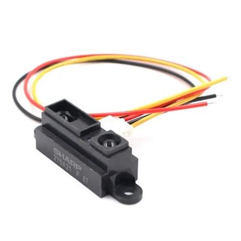 Sensor Infravermelho Sharp 2y0a21 10 A 80cm Baú Da Eletrônica Baú