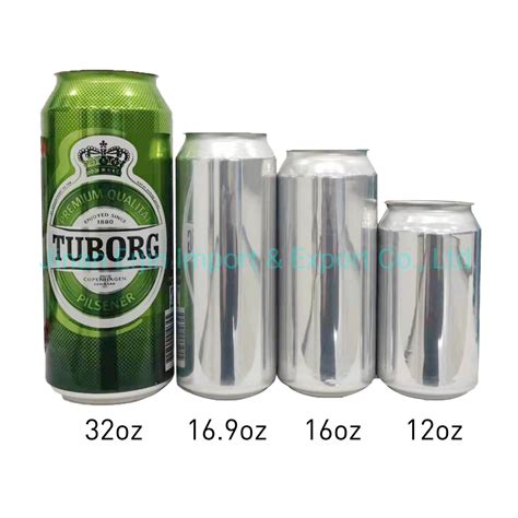 Big 32oz 1l Crowler Beer Can Brite Silver Blank From Erjin Pack