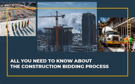 All You Need To Know About The Construction Bidding Process Heavy