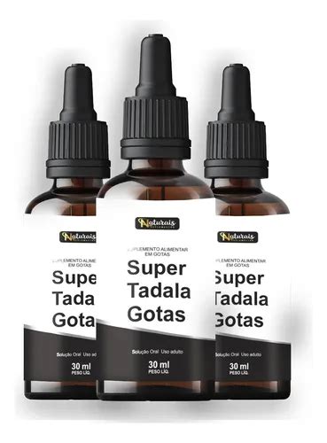 3 Super Tadala Gotas 30ml Loja Oficial Resultado Rápido Envio