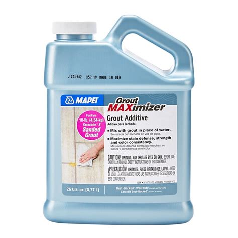 Mapei Grout Maximizer 26 Fl Oz Grout Additive In The Grout Additives
