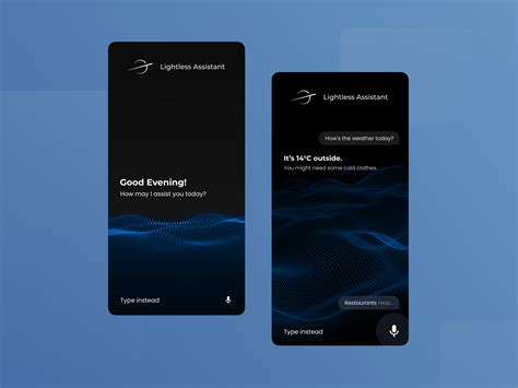Voice Assistant Ui Concept By Ehsan Vaeghi On Dribbble