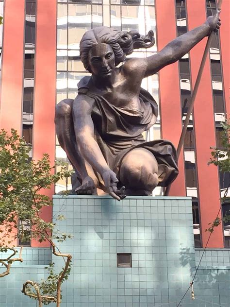 Portlandia Statue