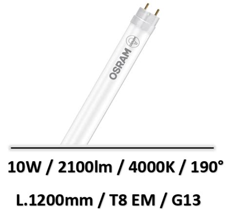 Osram Tube Led Osram T8 36 Em Classe DefficacitÉ ÉnergÉtique A 1200