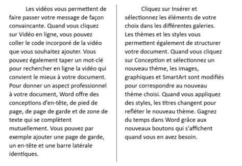 Comment Insérer Une Ligne Verticale Sur Word La Pro Du Bureau