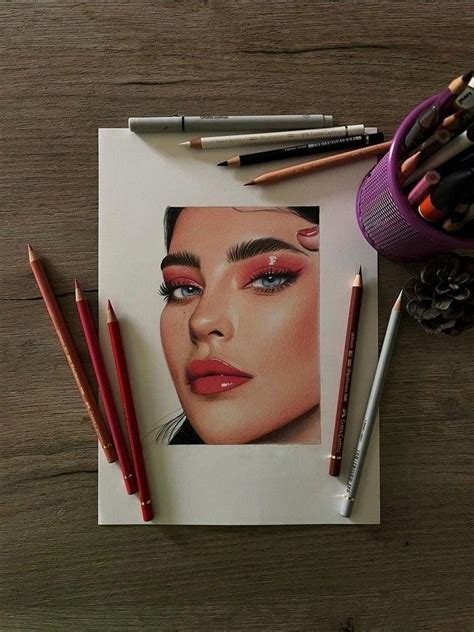 Pin De Tay Hemeyer Em Colored Pencil Doodle Art Desenho Realista