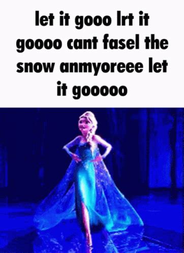 Let It Go Frozen Meme